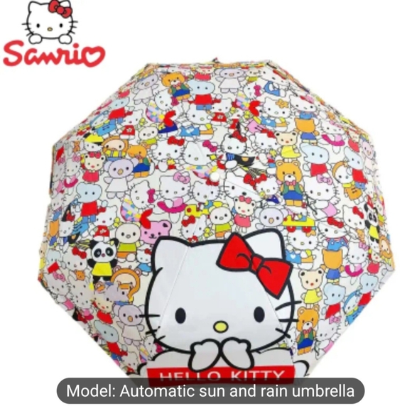 Sanrio | Other | Hello Kitty Umbrella Automatic Multicolored New | Poshmark